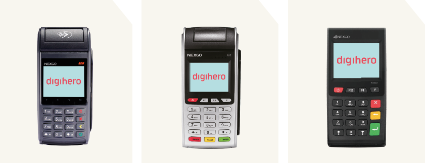 Een pinapparaat voor elke ondernemer - Digihero